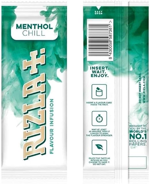 Rizla - Flavour Infusion - Menthol Chill - Pack of 25 - vapesourceuk
